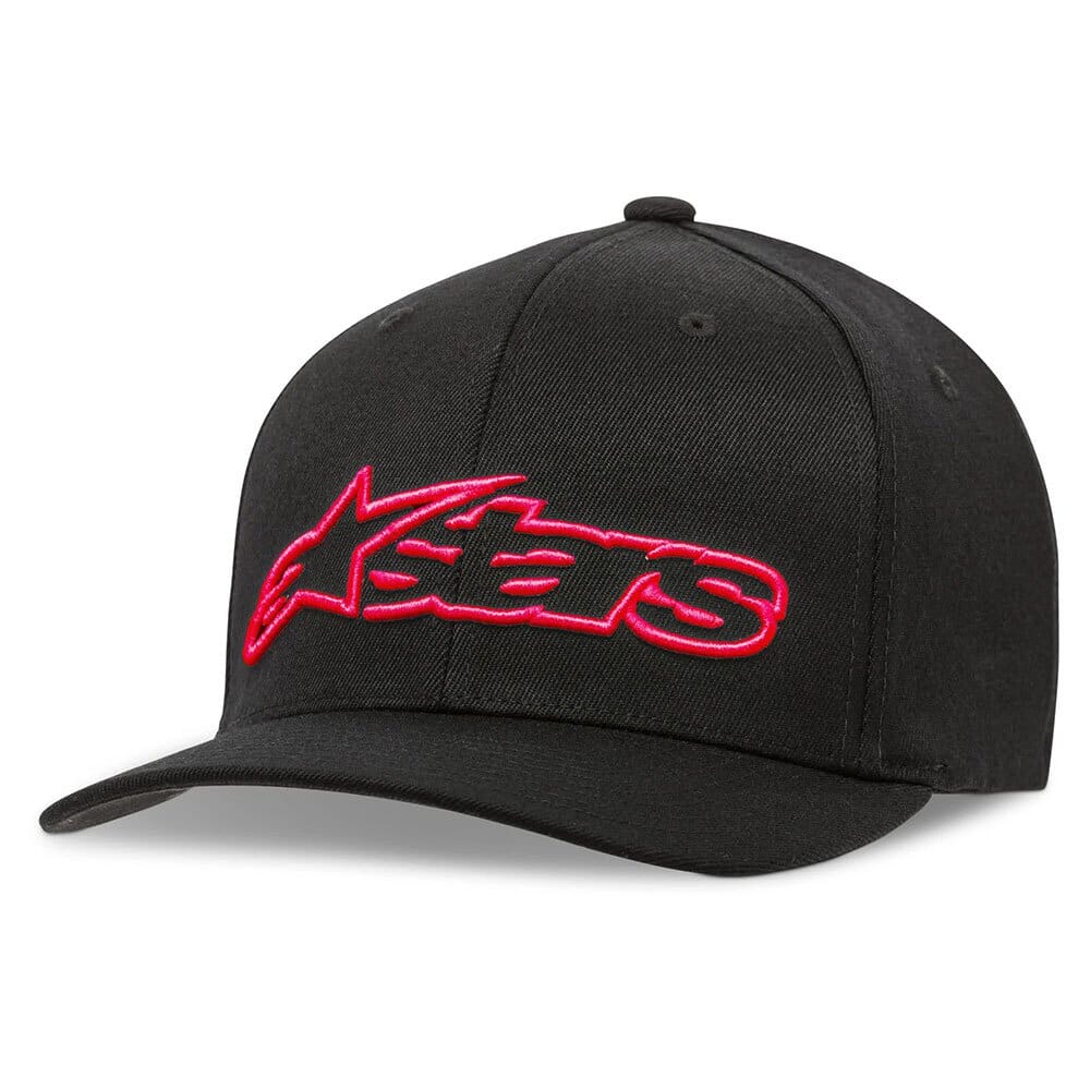 Alpinestars Caps Blaze Flexfit Svart/Rød - Bullfighter